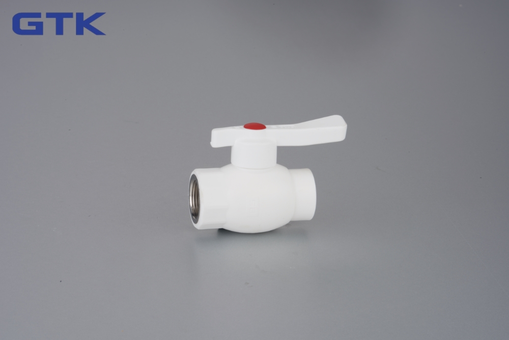 Double-port female thread ball valve